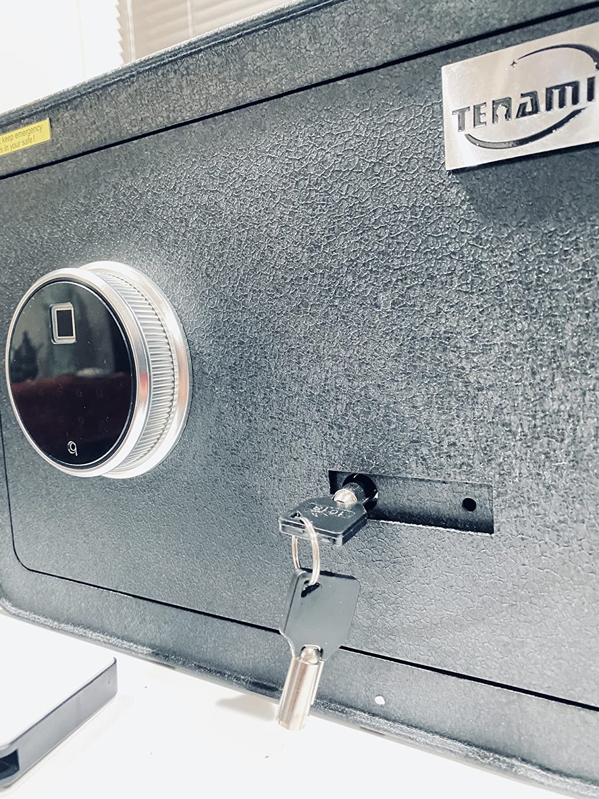 $27/mo - Finance Tenamic Safe Box Biometric Fingerprint Fireproof ...