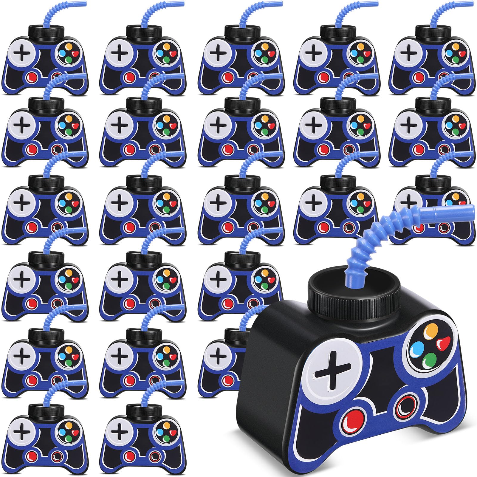Amazon.com: Mifoci 24 Pcs Plastic Video Gaming Party Favor Gift ...