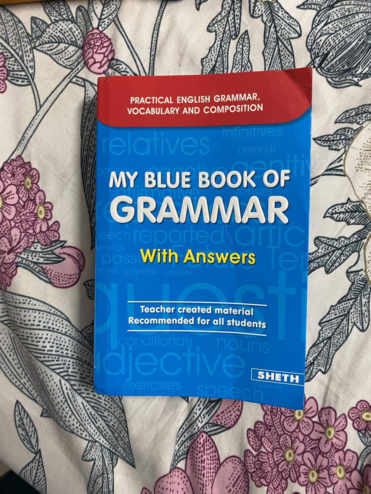 My Blue Book of Grammar with Answers Teachers created material ...