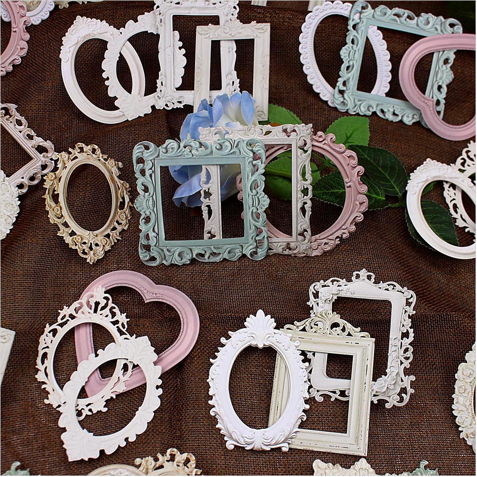 Amazon.com : Diuhofart Vintage Scrapbook Window Frames Cutout,40 Pcs ...