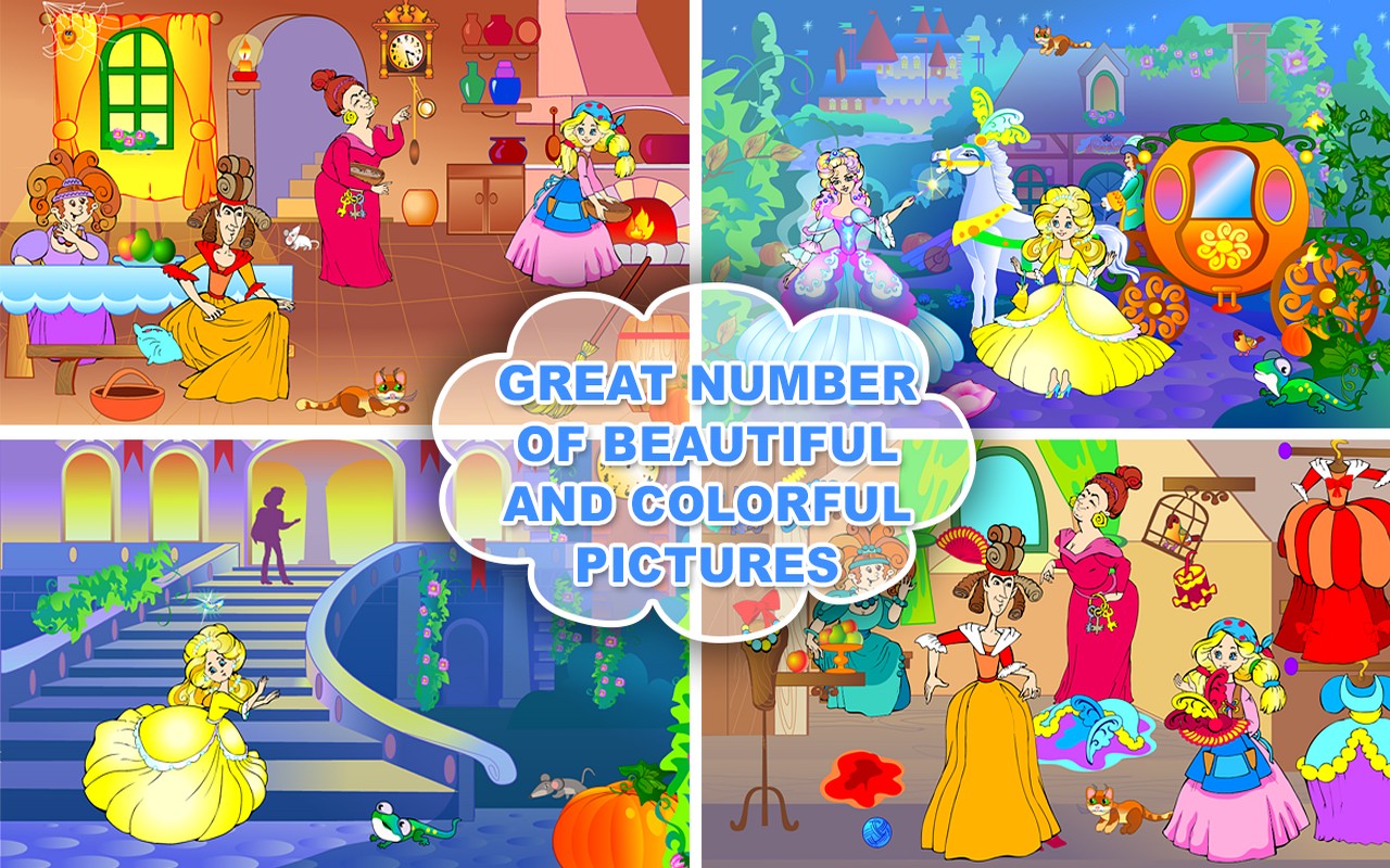 Cinderella Classic Tale Lite - App on the Amazon Appstore