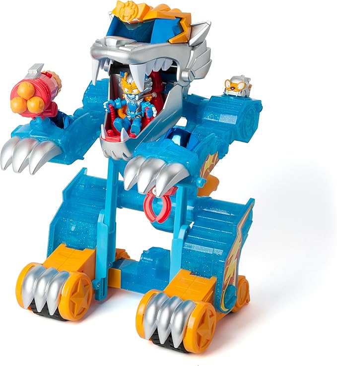 SUPERTHINGS Wild Tigerbot Kazoom Energy – Transformable Tiger Robot ...