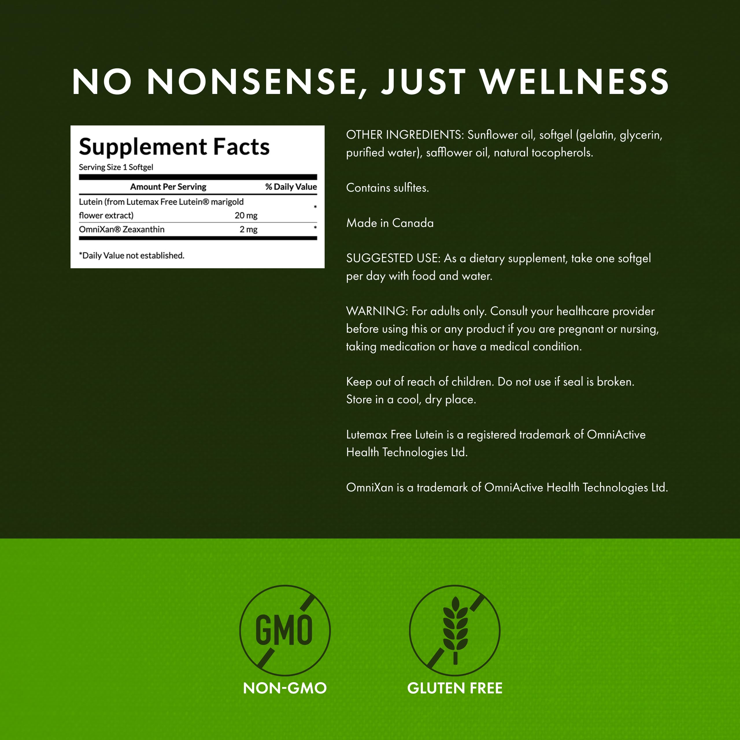 Snapklik.com : Synergistic Eye Health - Lutein And Zeaxanthin ...