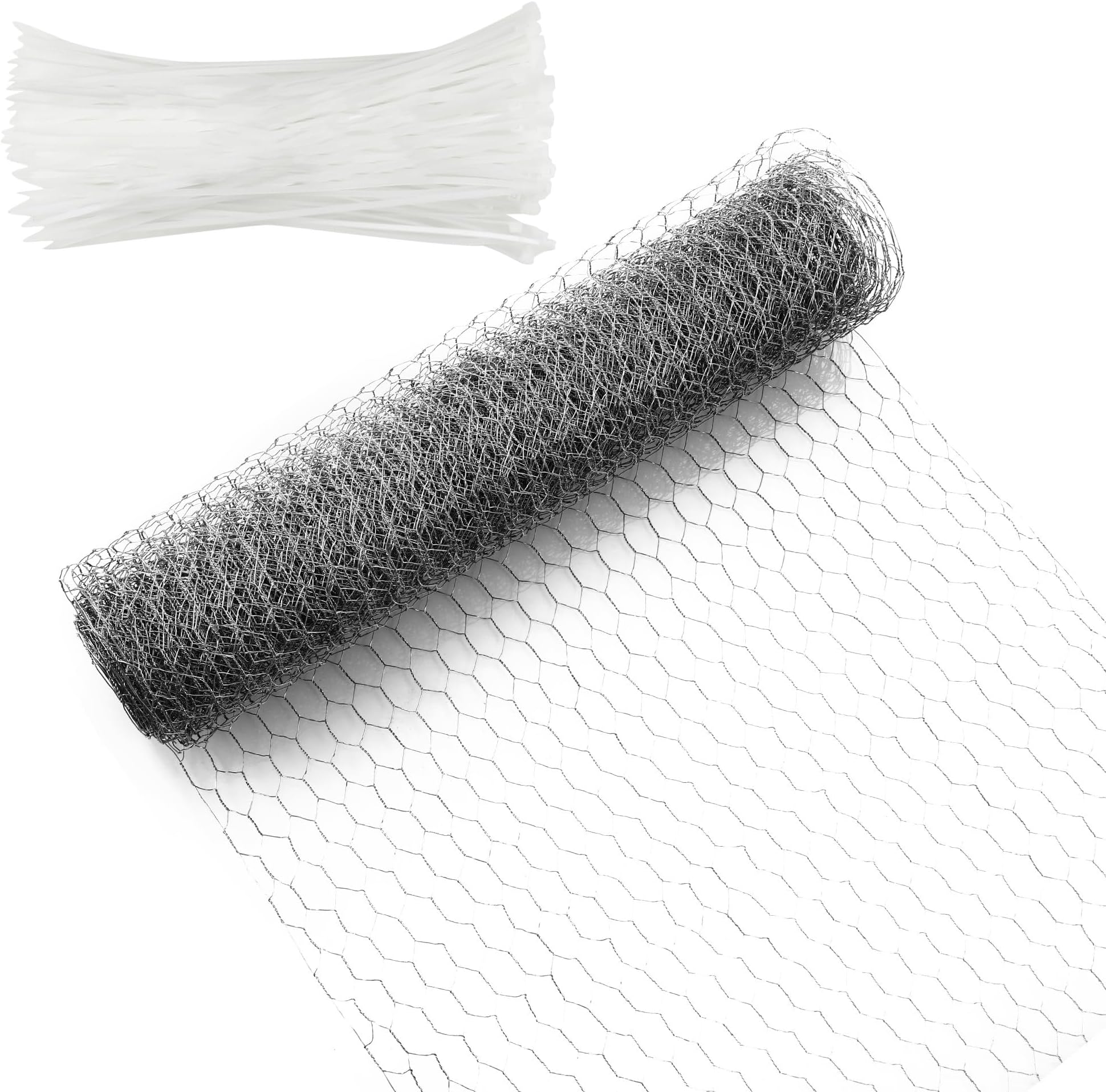 Grillage à poule 7 m - 40 cm de haut - grillage fin en maille de 25 mm ...
