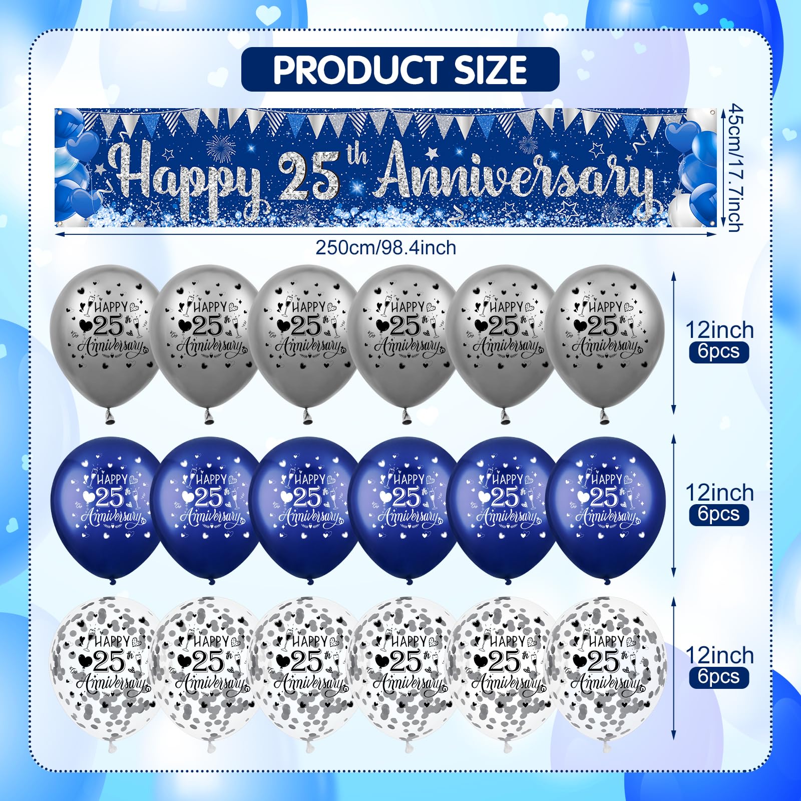 25th Anniversary Supplies Big Dot Of Happiness We Still Do 25th