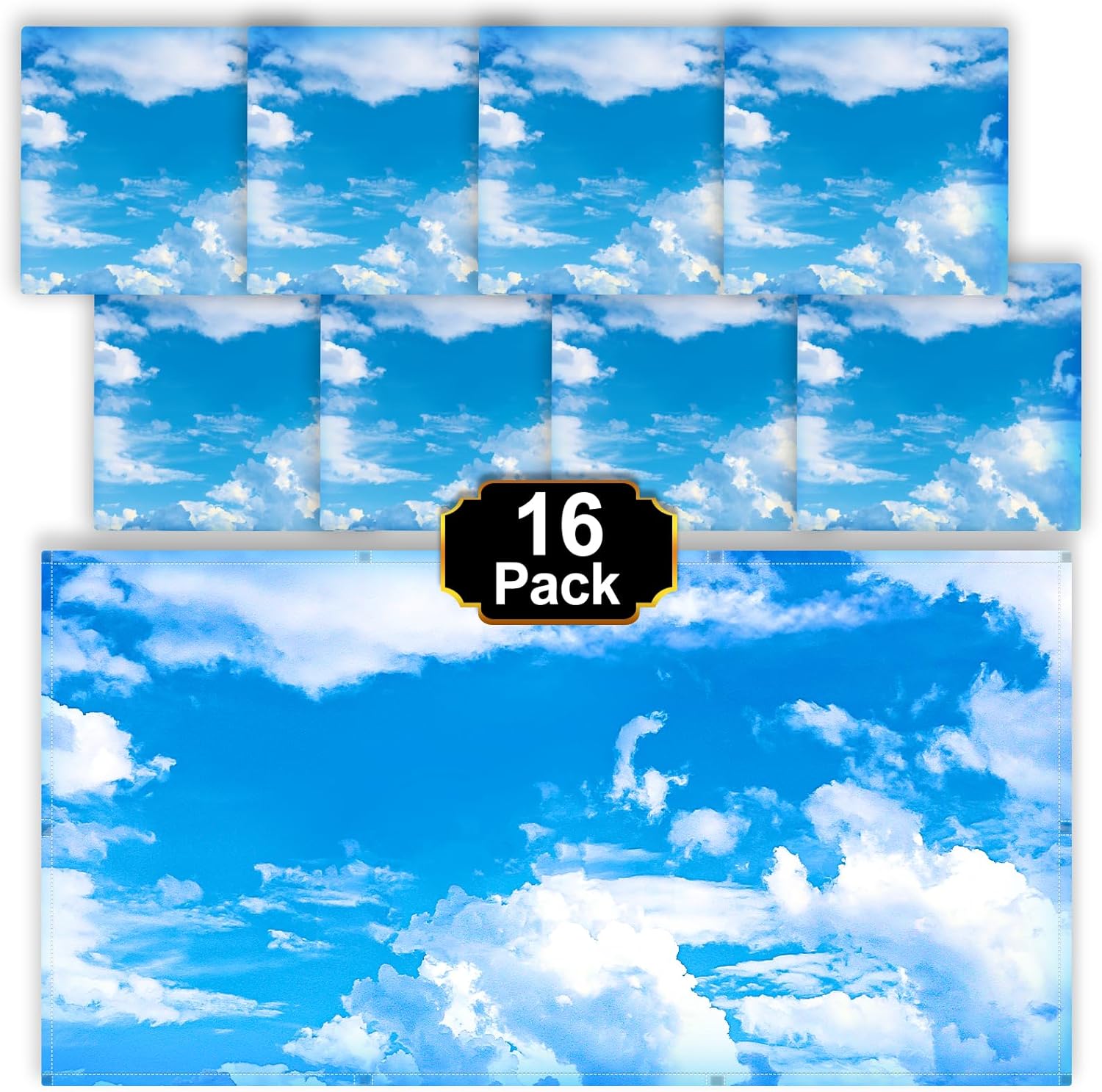 Amazon.com: Aheroi Fluorescent Light Covers, 16Pcs 4 x 2 Feet Light ...