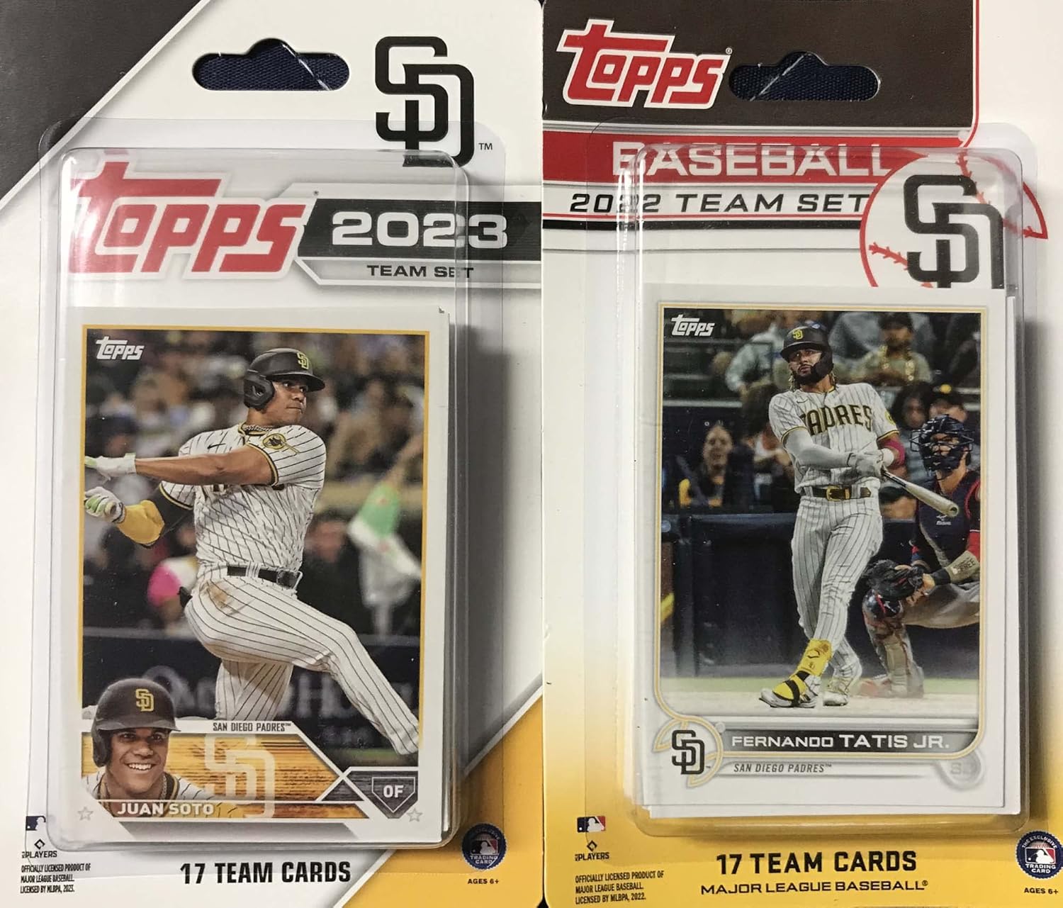 Amazon.com: San Diego Padres Topps Factory Sealed Team Set GIFT LOT ...