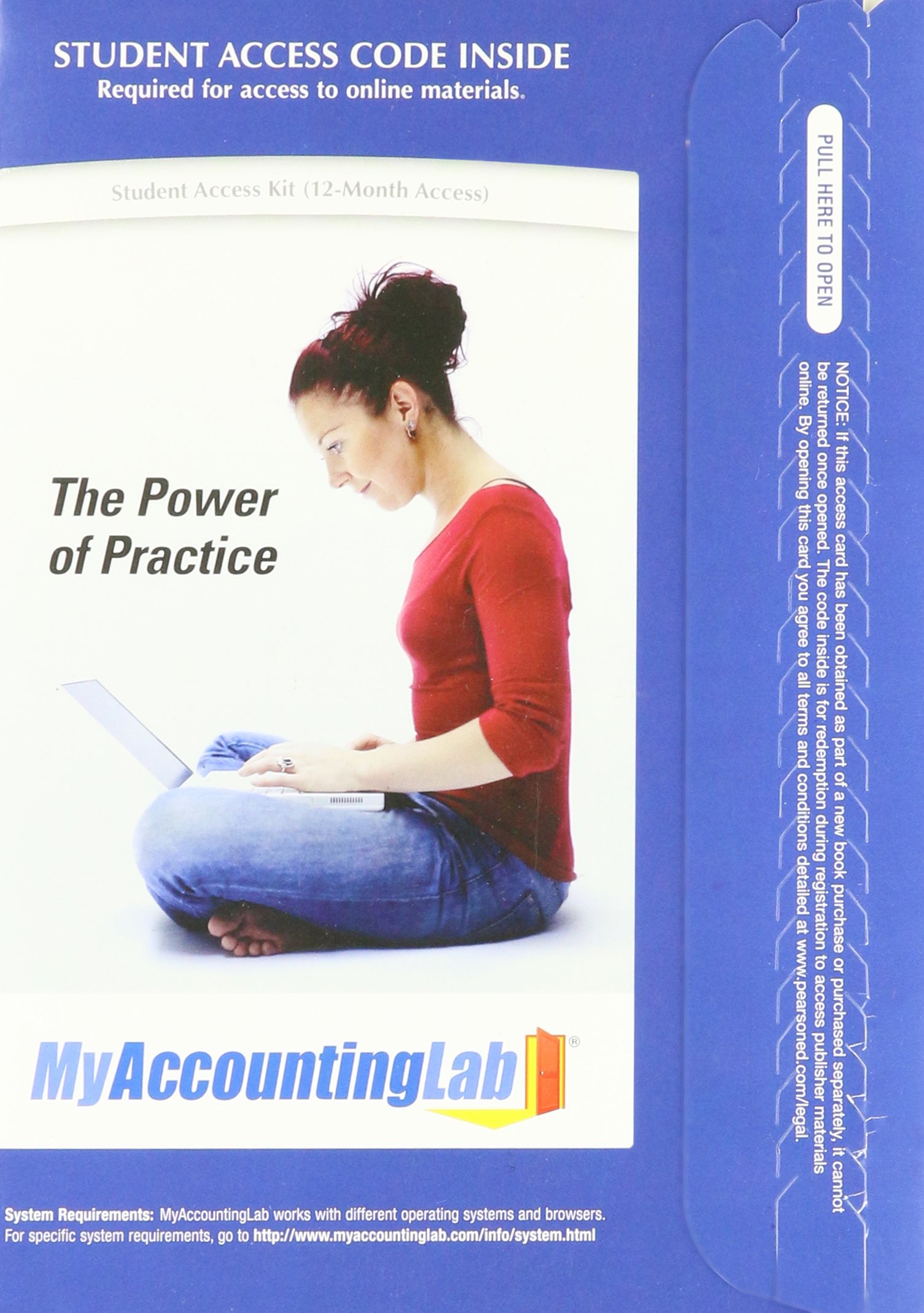 Amazon.com: My Accounting Lab: 9780136125617: Pearson: Books