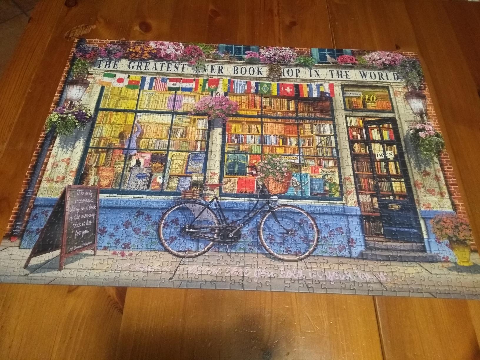 Ravensburger- The Greatest Bookshop Jigsaw Puzzle, 153374 : Amazon.it ...