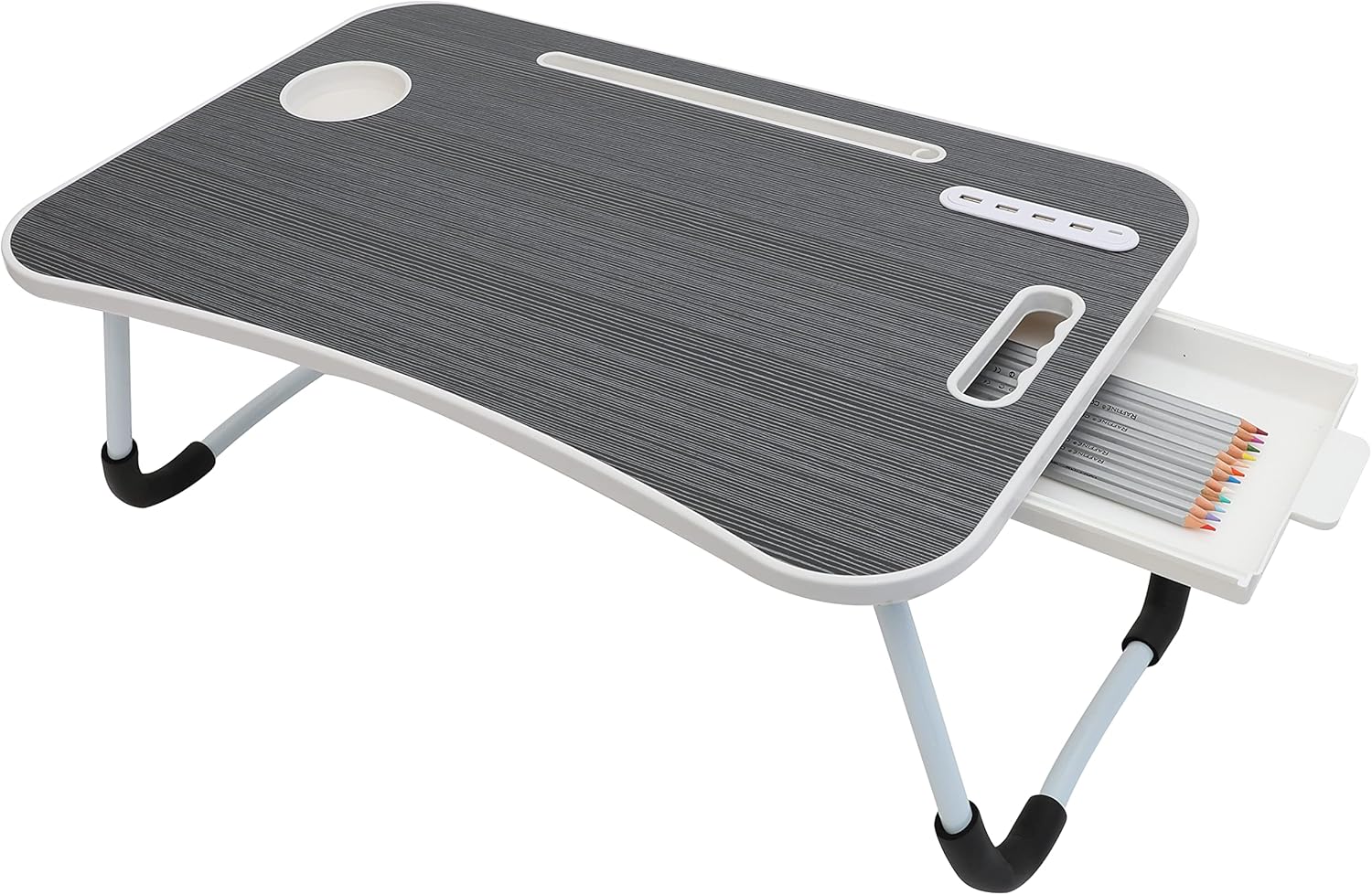 Amazon.com: Classic Laptop Bed Desk, Bed Tray for Laptop, Portable ...