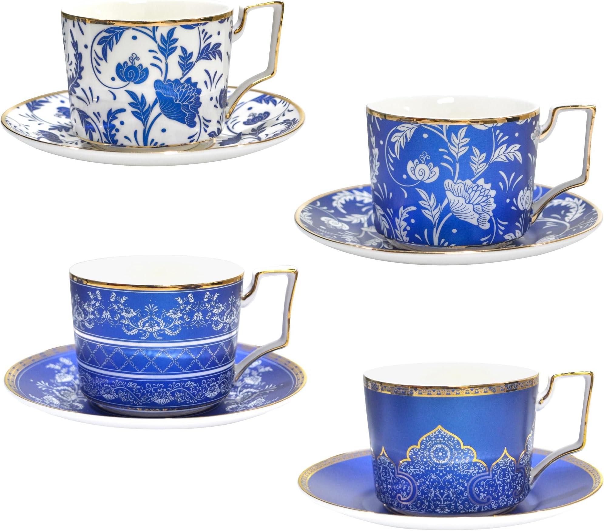 Amazon.com | Wedgwood Hibiscus Teacup and Saucer: Cup & Saucer Sets