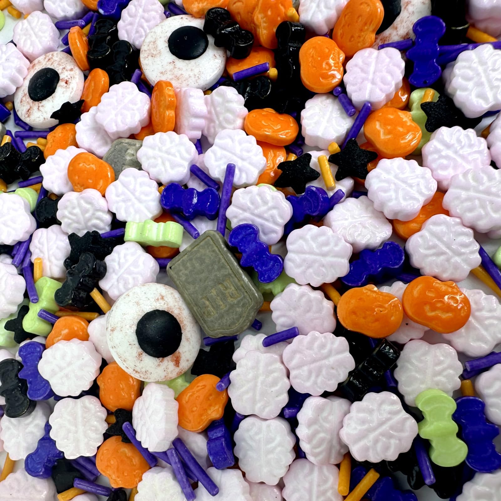 Amazon.com: ﻿Halloween Confetti Sprinkles Bulk Tombstone Bat and ...