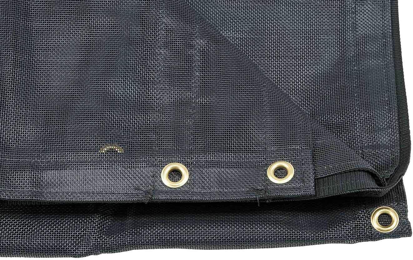 Mytee Products 6'6" x 18' Dump Truck Vinyl Coated Mesh Tarps Cover with ...