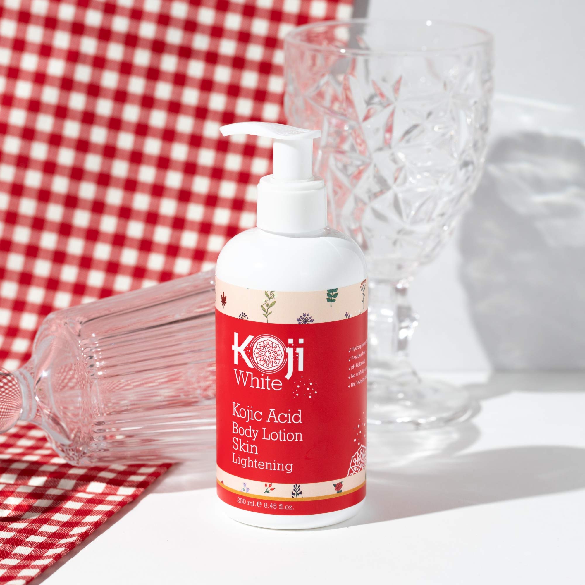 Koji White Kojic Acid Body Lotion Skin Brightening Gift Box Set ...