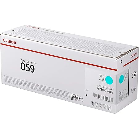 Amazon.co.jp: 【純正品】CANON トナーカートリッジ059 4色セット （CRG-059 BK/C/M/Y） : パソコン・周辺機器