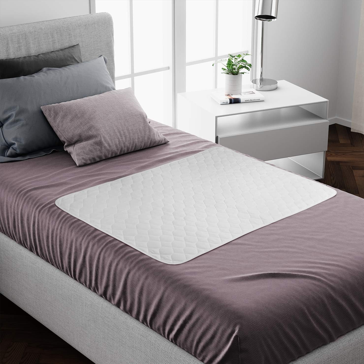 Washable Waterproof Mattress Protector/Absorbent Incontinence Pad ...