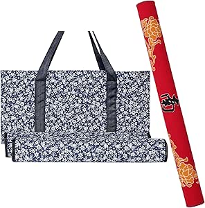 Amazon.com: GUSTARIA Empty Mahjong Bag, Blue Soft Printed American ...
