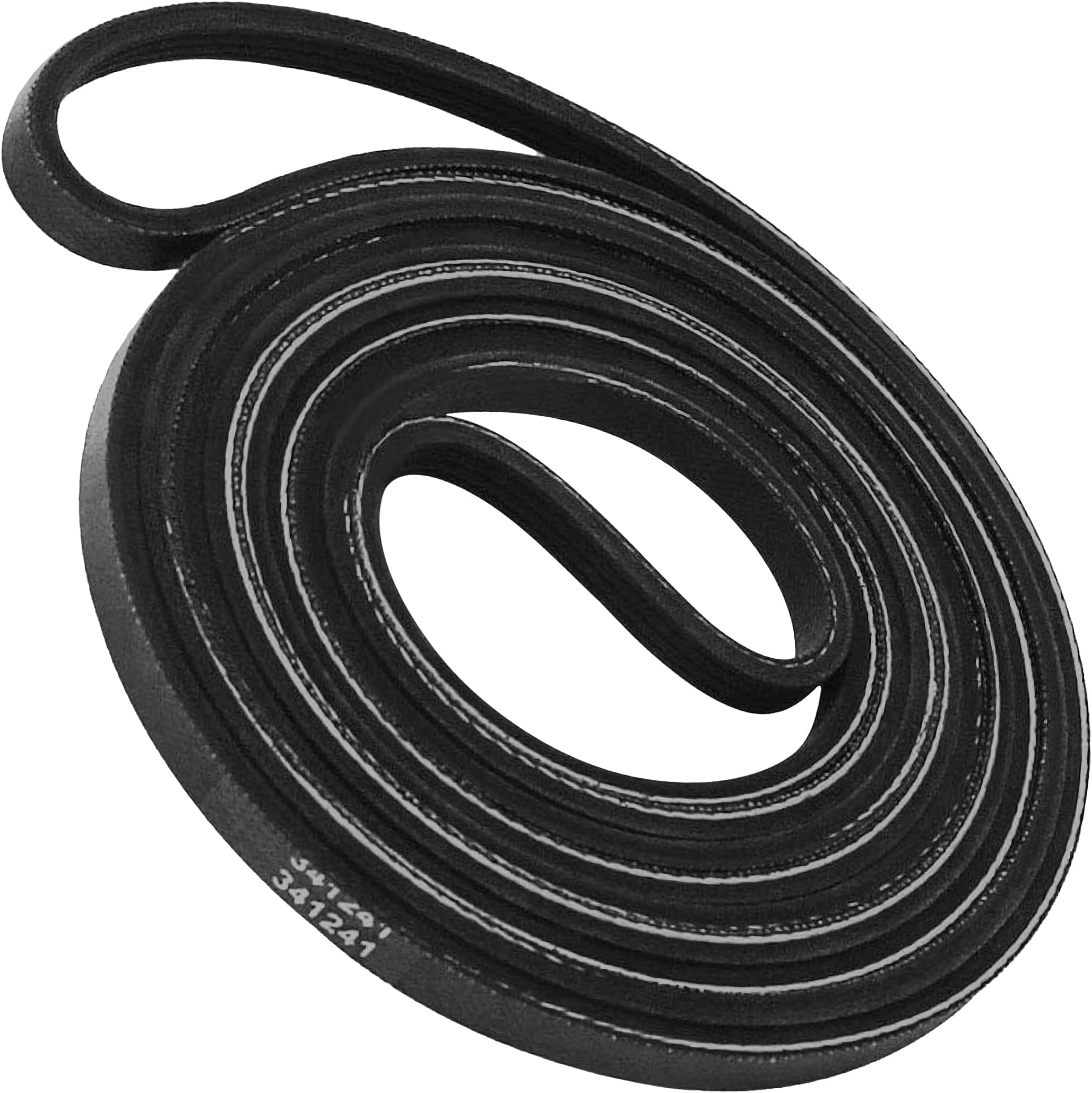 Amazon.com: Whirlpool 341241 Dryer Drum Belt, Black : Appliances