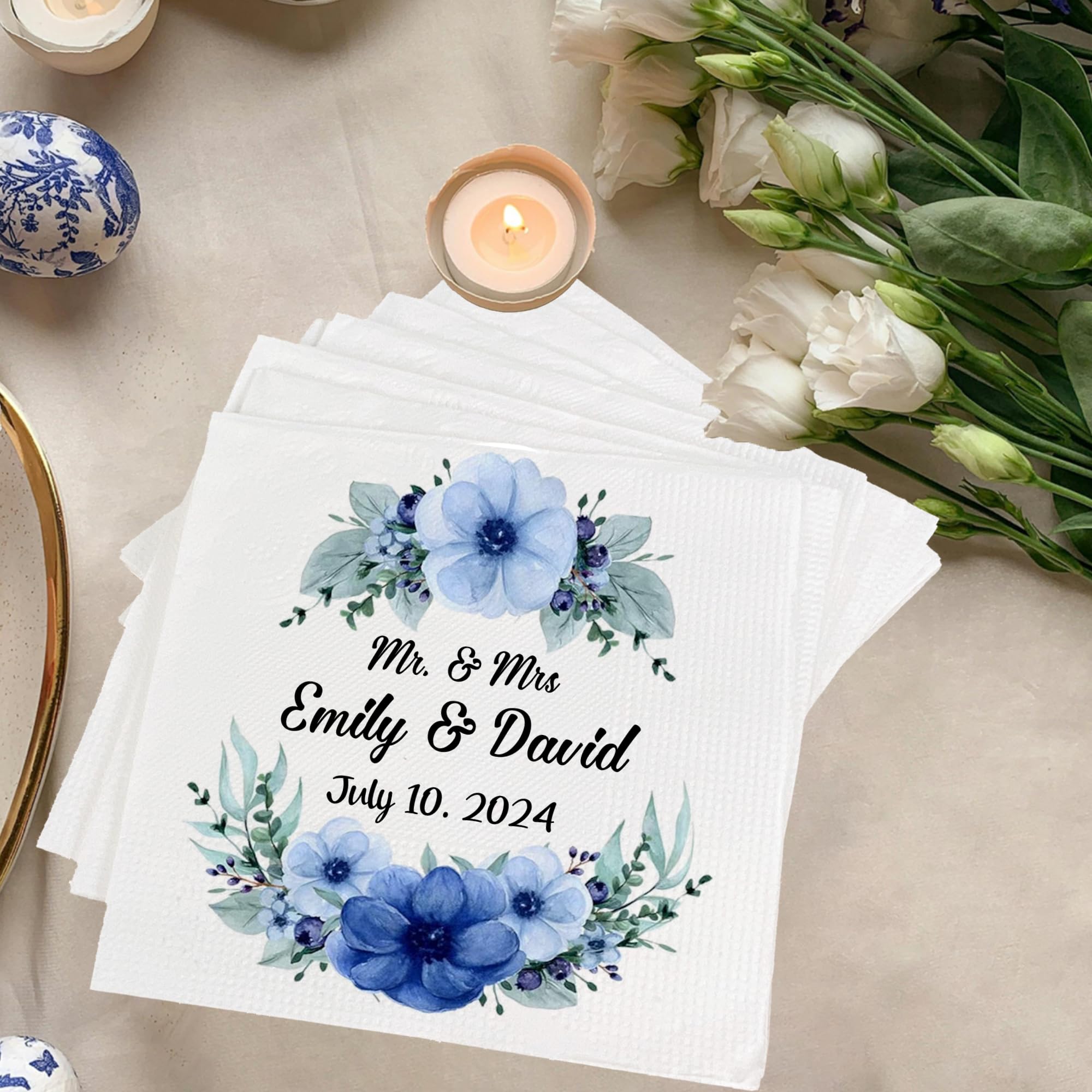 Napkins for wedding reception 60 photos - Astyledwedding.com