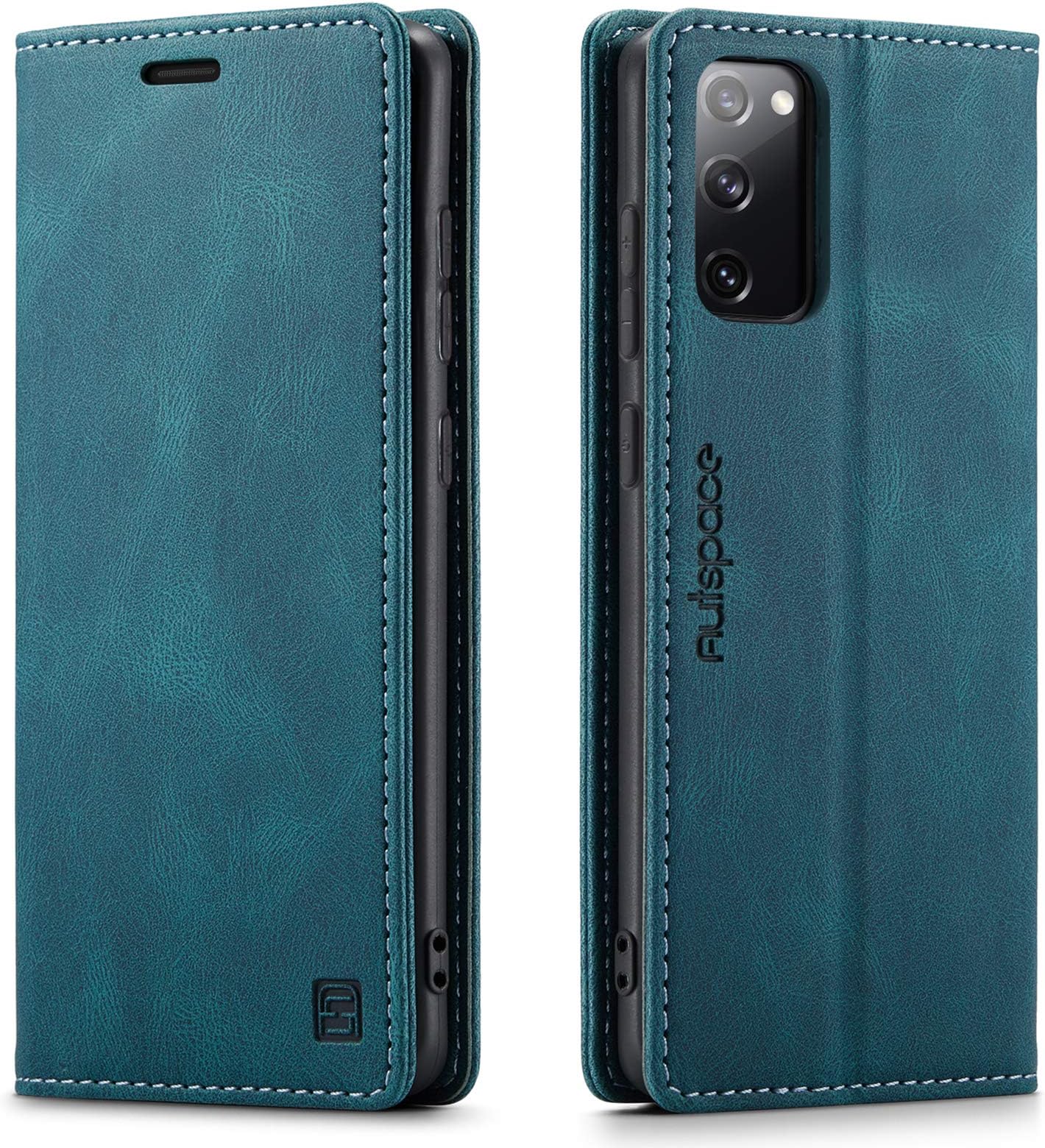 LOLFZ Wallet Case for Samsung Galaxy S20 FE 5G, Magnetic Flip Leather ...