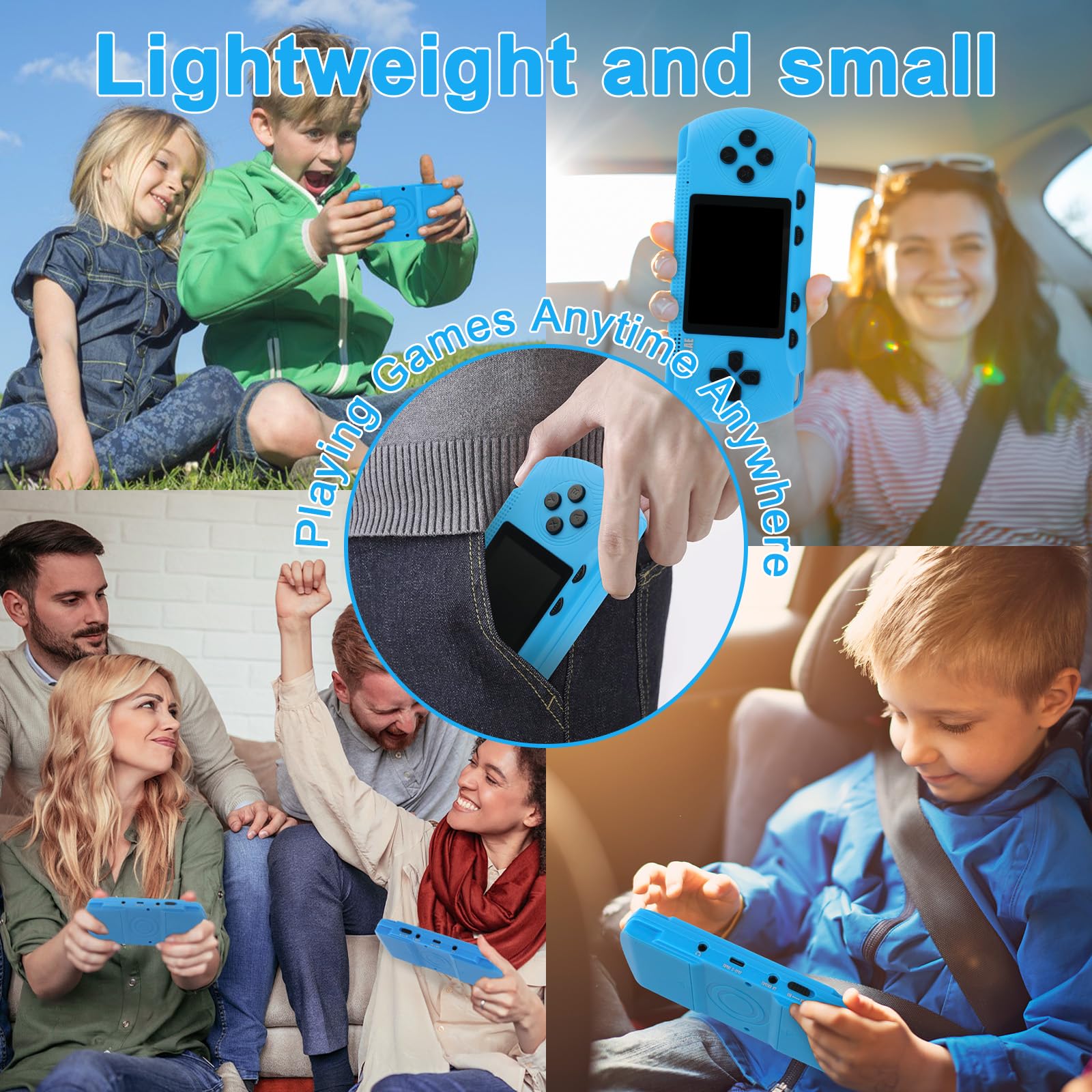 Snapklik.com : Handheld Game Console For Kids, Video Games Retro Hand ...