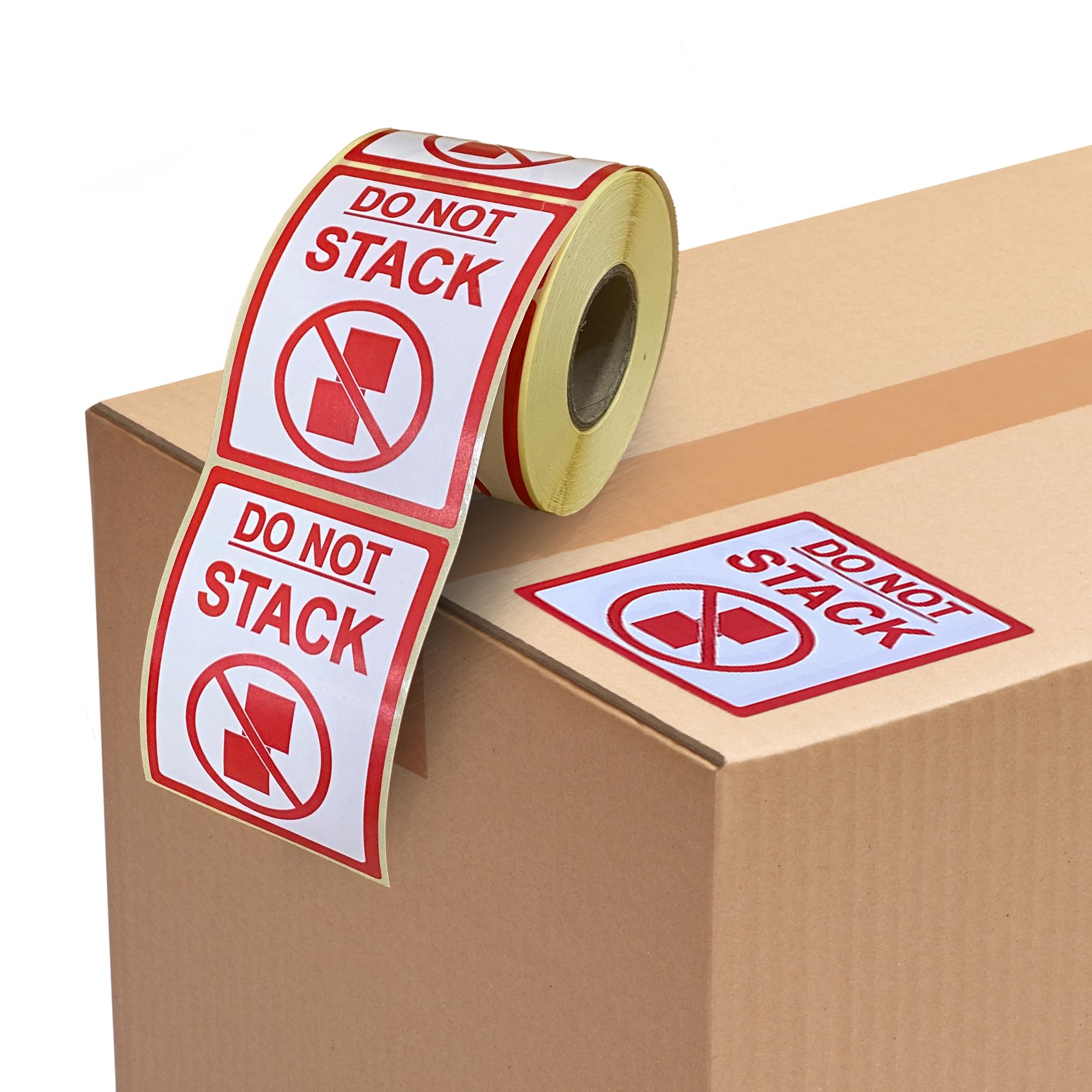 Pack of 500 'Do Not Stack' Packing Stickers/Sticky Labels - Other ...