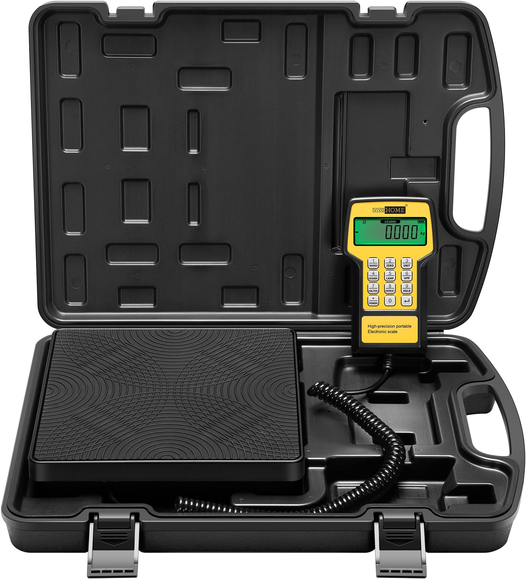 Amazon.com: VEVOR Refrigerant Scale 110 LBS HAVC Charging Recovery ...