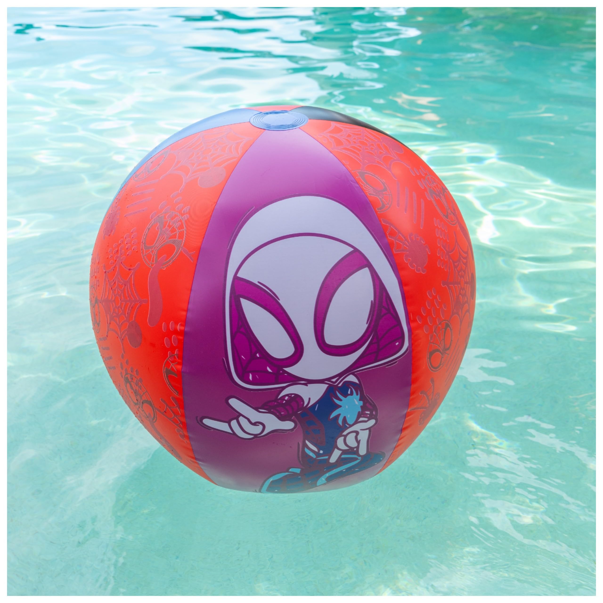 Snapklik.com : Swimways Marvel Spidey Giant Beach Ball - Kids Pool Toys