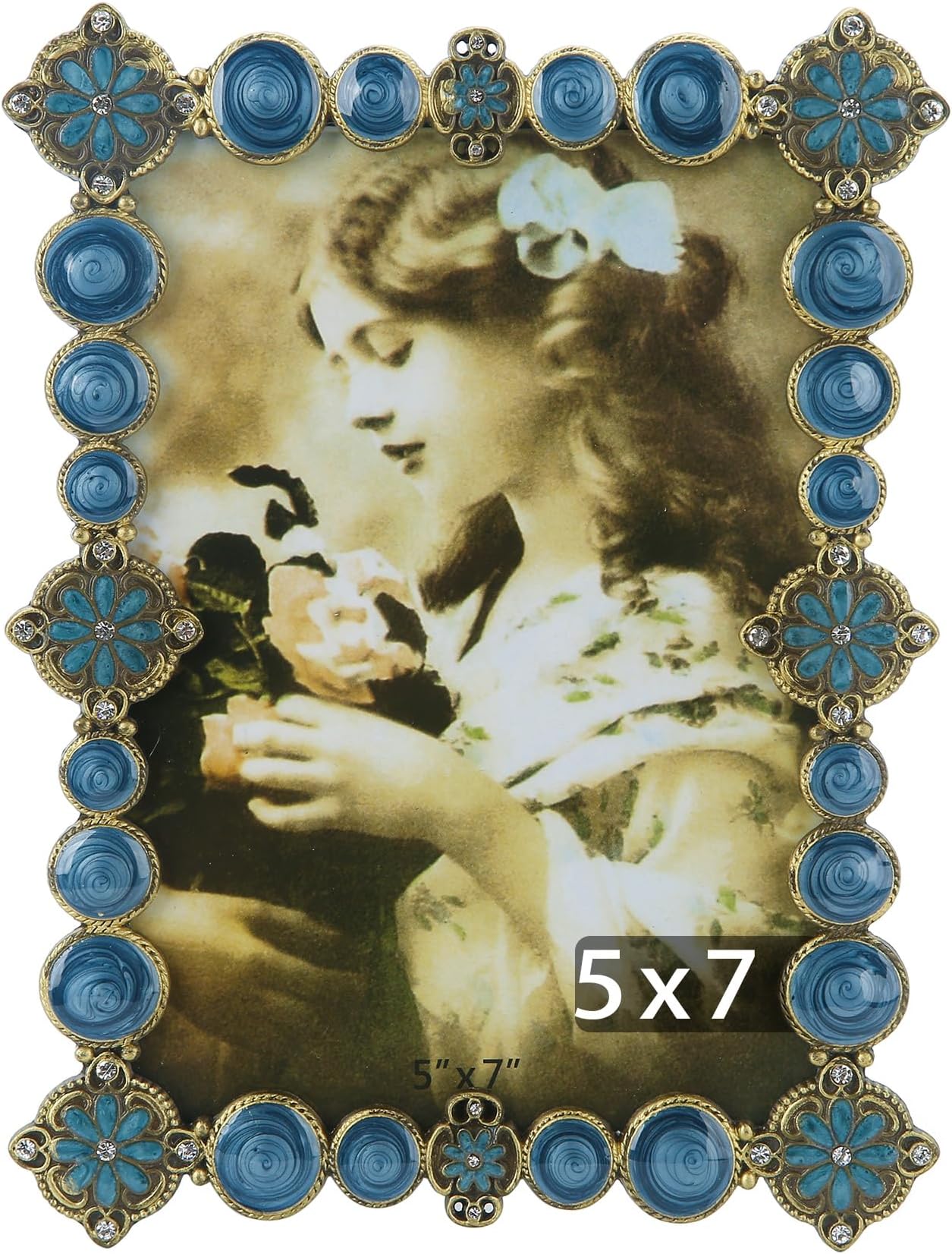 Amazon.com - Goutangen 5x7 Vintage Picture Frame Decor Ornate Antique ...