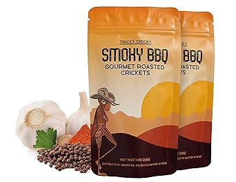Amazon.com: Tricky Cricky Edible Flavored Cricket Snacks for Humans ...