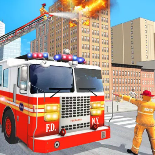 City Rescue Firefighter Fire Truck Games - Emergency HQ: Rescue ...
