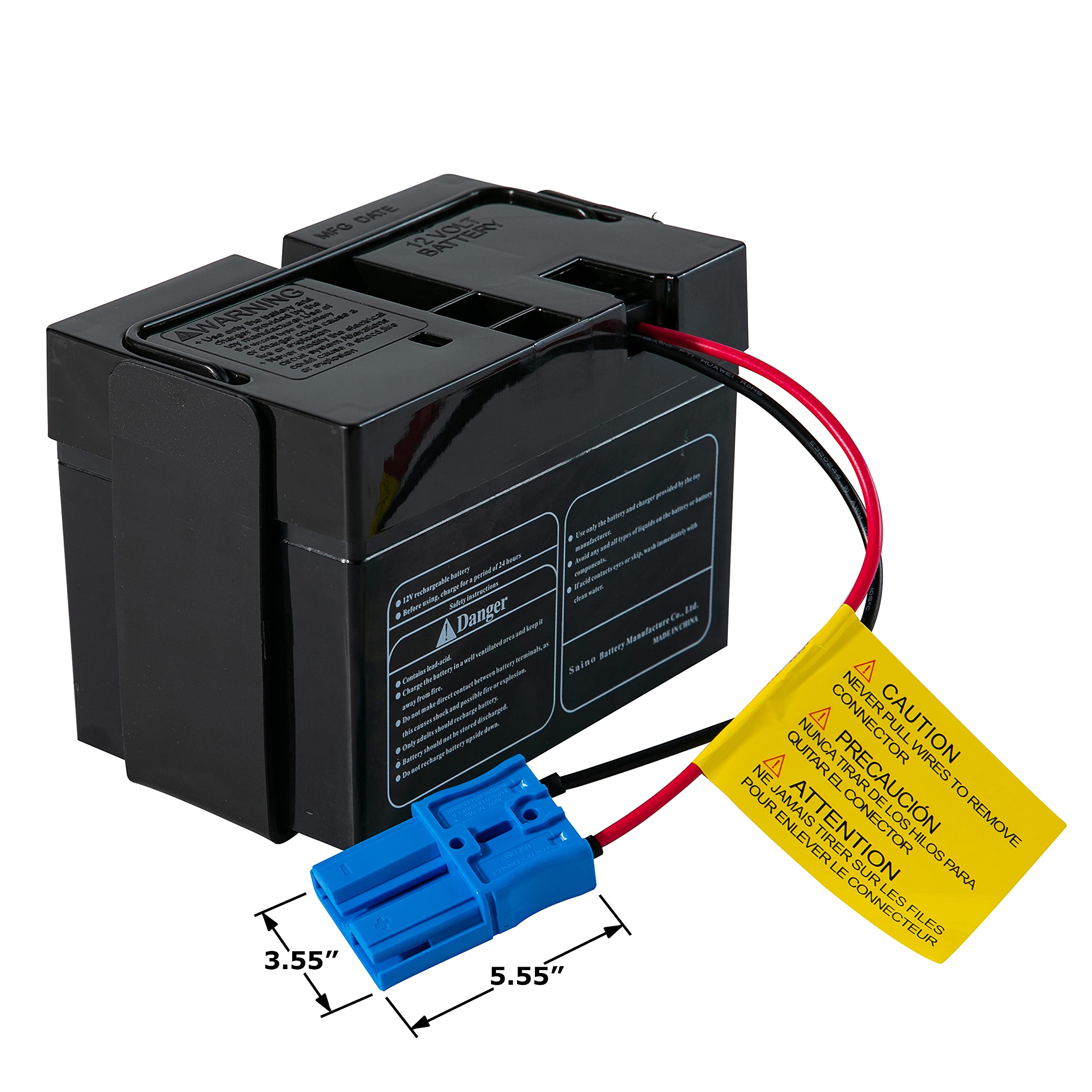 Snapklik.com : 12 Volt 12Ah Battery For Kid Trax Dodge Viper VW Beetle ...