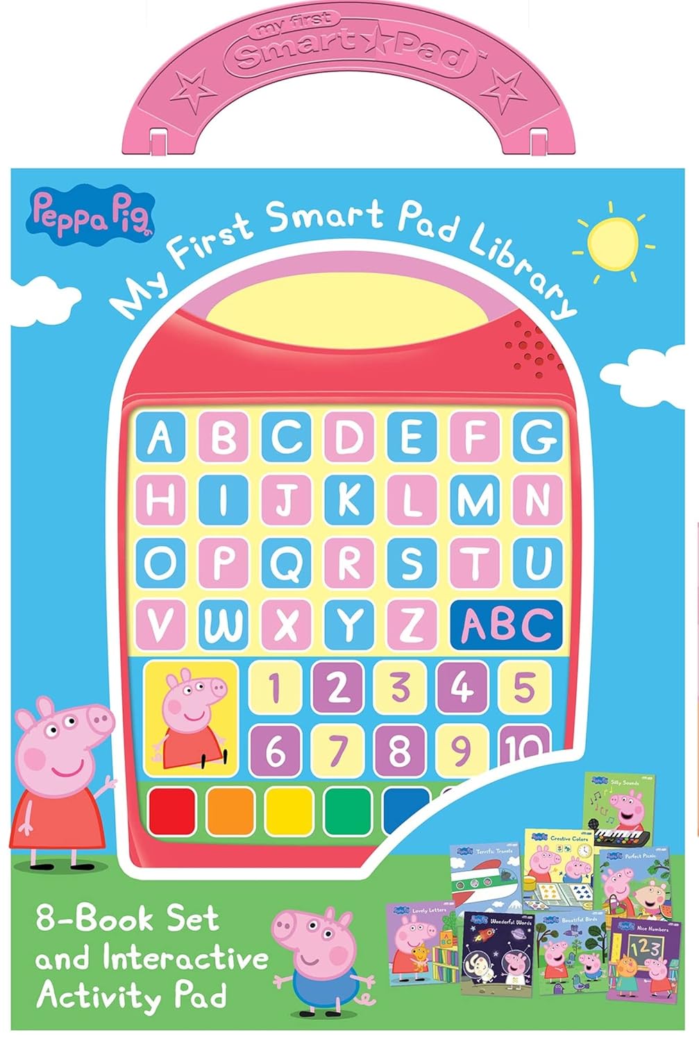 Peppa Pig: My First Smart Pad Library 8-Book Set and Interactive ...