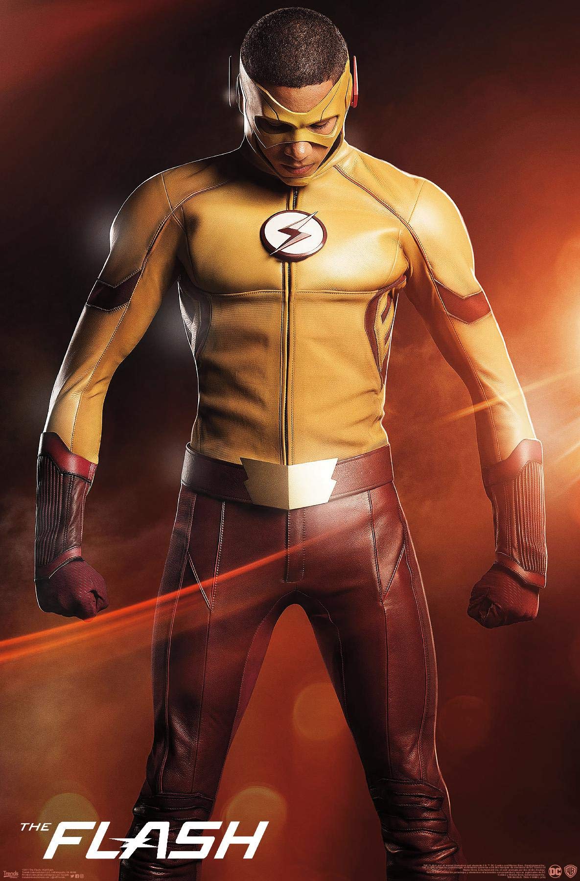 Kid Flash Superhero Logo