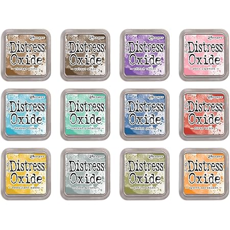 Amazon.com: Tim Holtz Distress Oxide Ink Bundle January 2017 : Arts ...