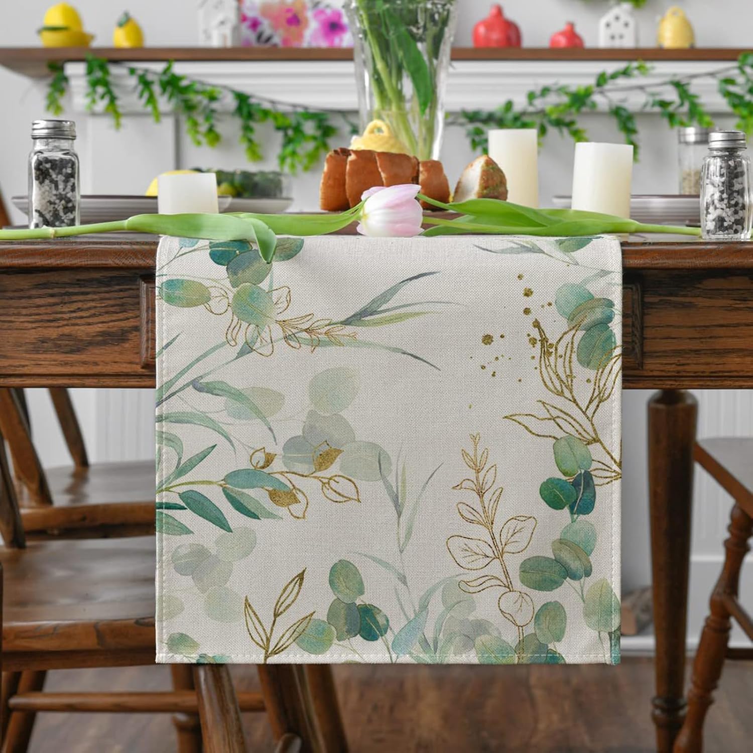 Xinlon Runner Da Tavolo, Runner Tavola Moderno, Runner Da Tavolo In ...