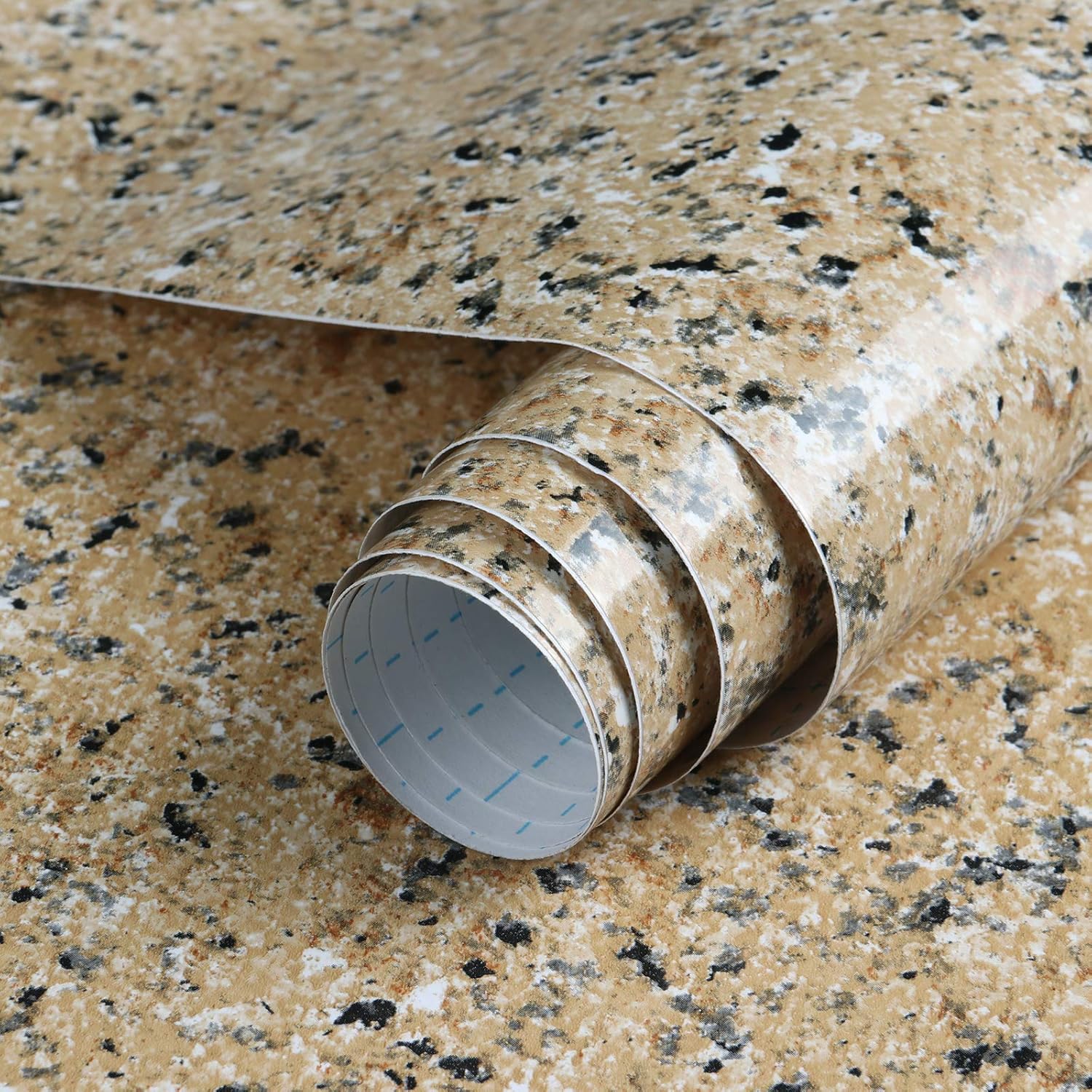 GloryTik Brown Granite Look Contact Paper Self Adhesive Wallpaper ...