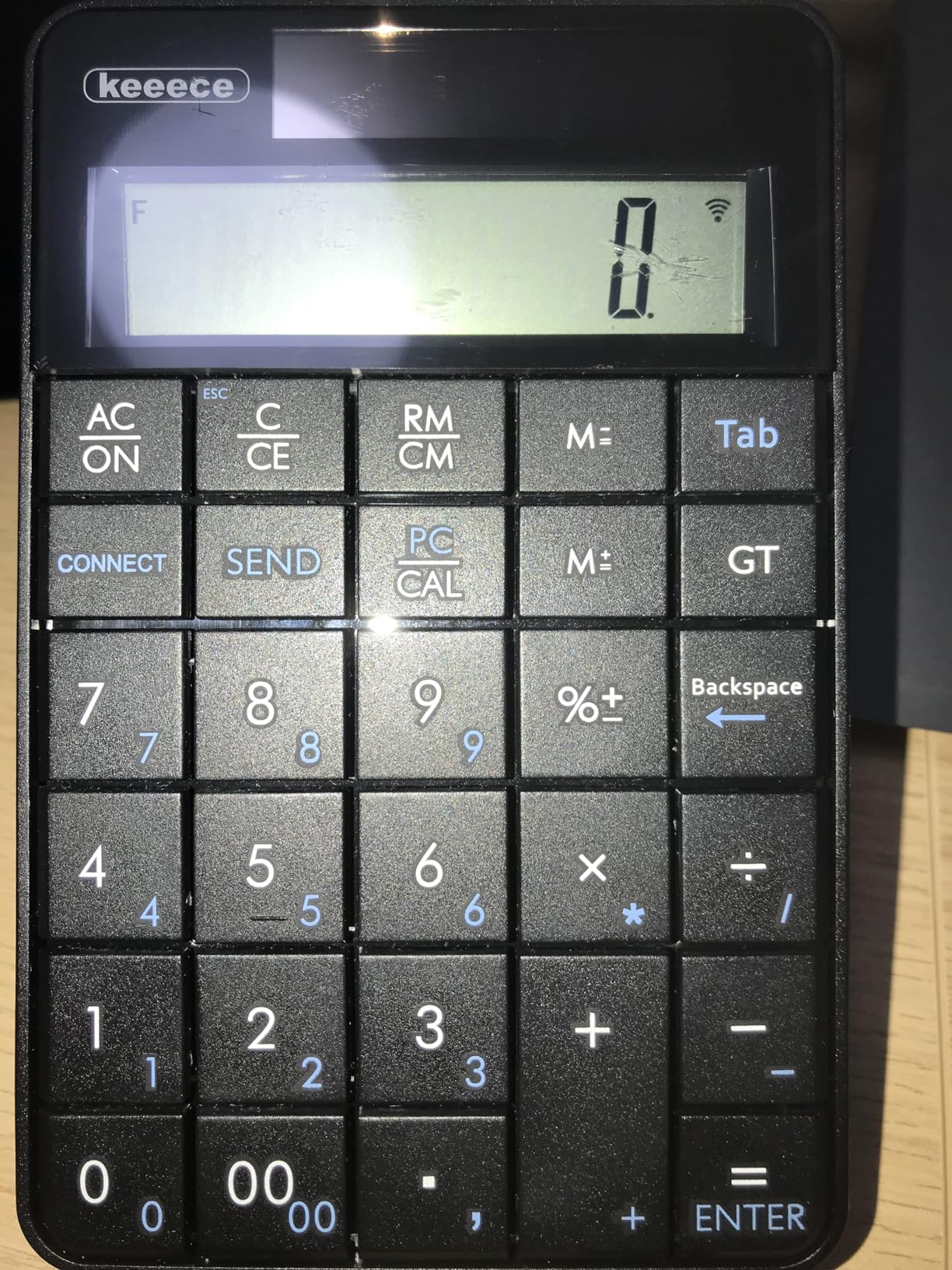 Amazon.co.jp: 3Rソリューション Keeece ワイヤレス 電卓機能付きテンキー 3R-KCWNK01 : パソコン・周辺機器