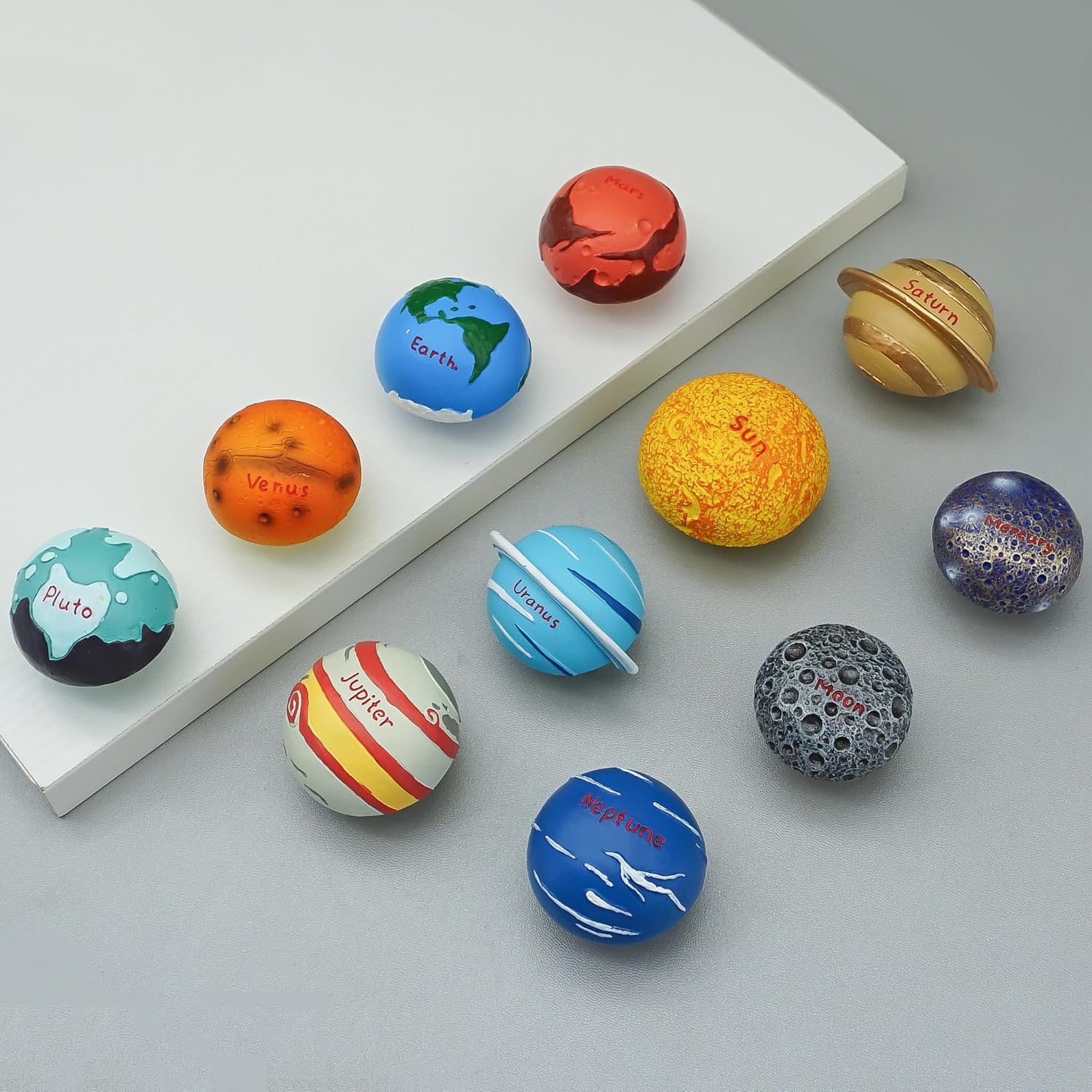 MFYS Planets Dresser Knobs Star Cabinet Knob Cute Planet Drawer Pulls ...