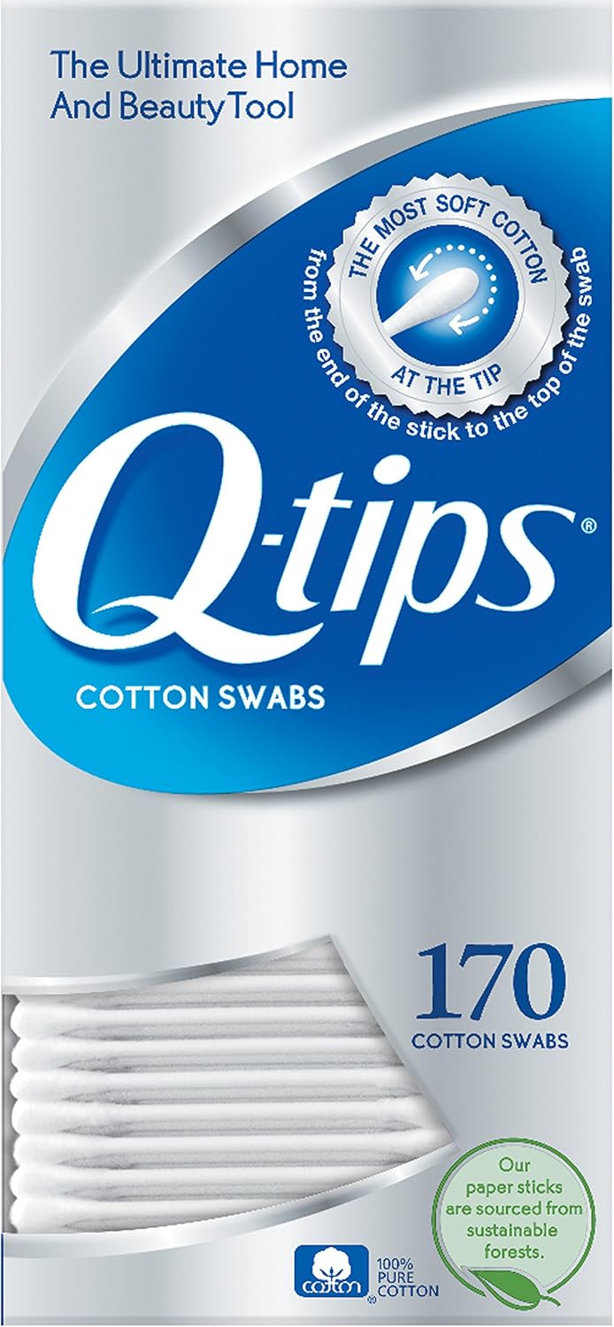 Q-tips Cotton Swabs, 170 ct by Q-Tips : Amazon.ca: Beauty & Personal Care