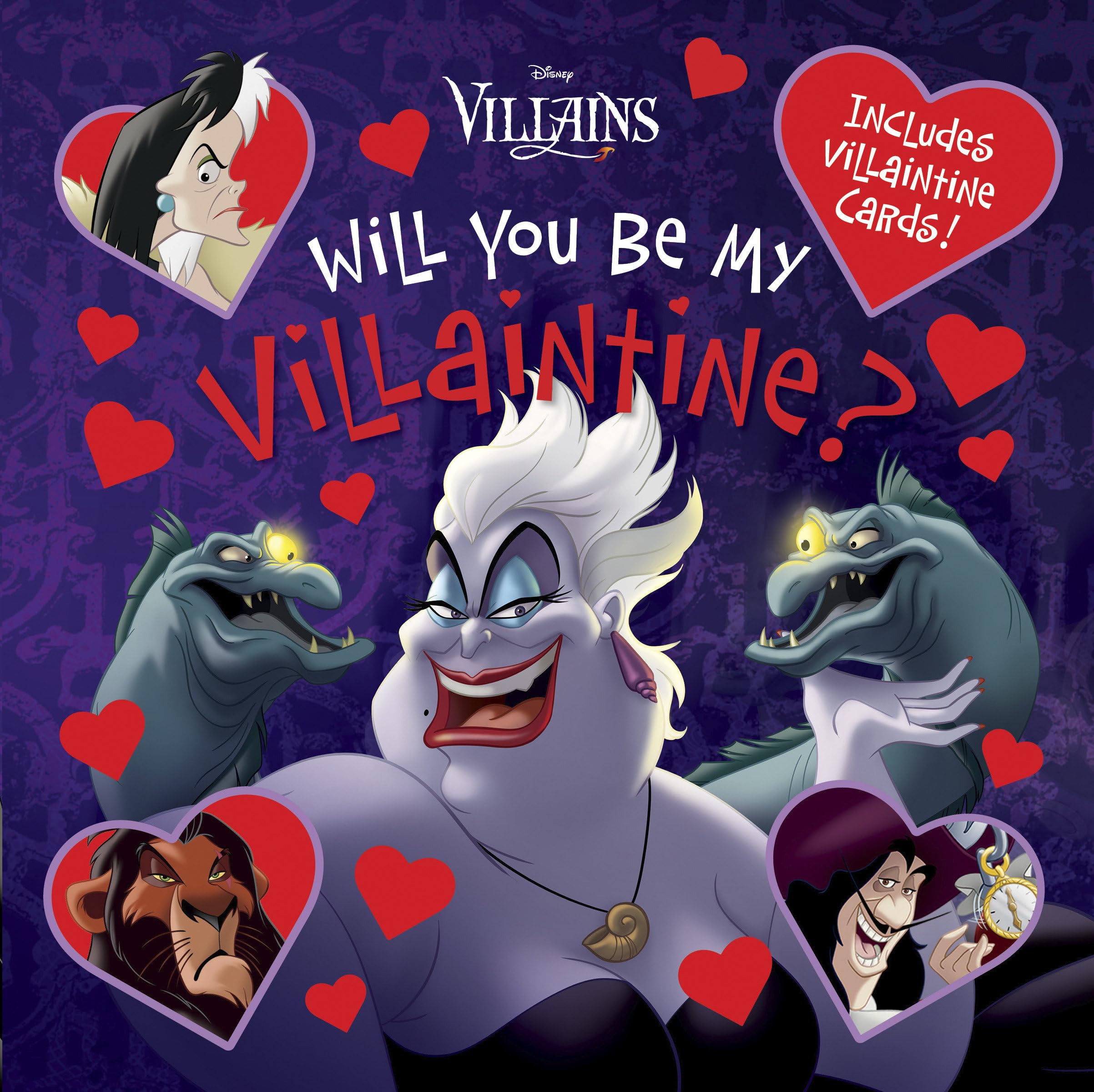 Will You Be My Villaintine? (Disney Villains): Disney Books ...
