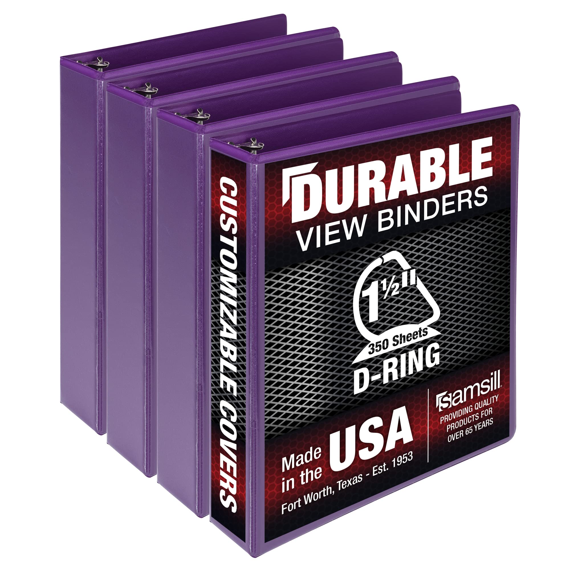 Snapklik.com : Samsill Durable 1.5 Inch 3 Ring Binder