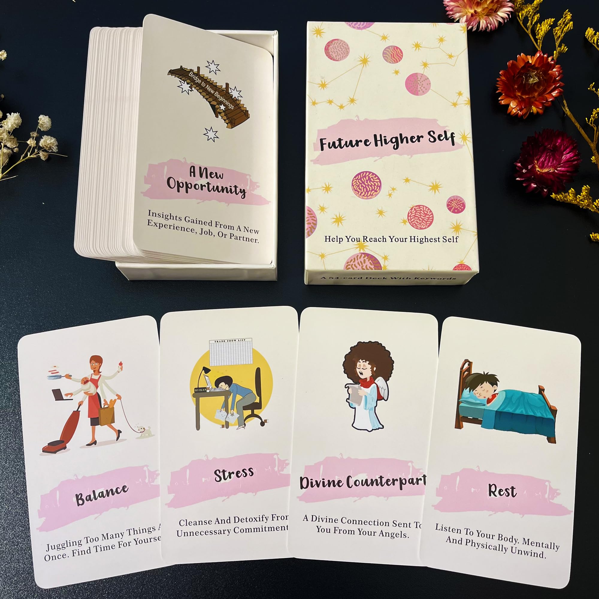 Buy Divine Goddess Oracle Cards Deck, Angel Messages for Self-Love ...