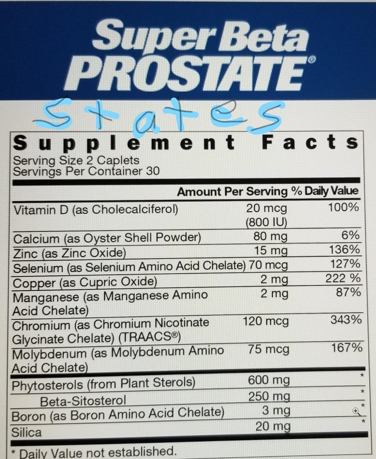 Super Beta Prostate Urologist Recommended Prostate Supplement for Men ...