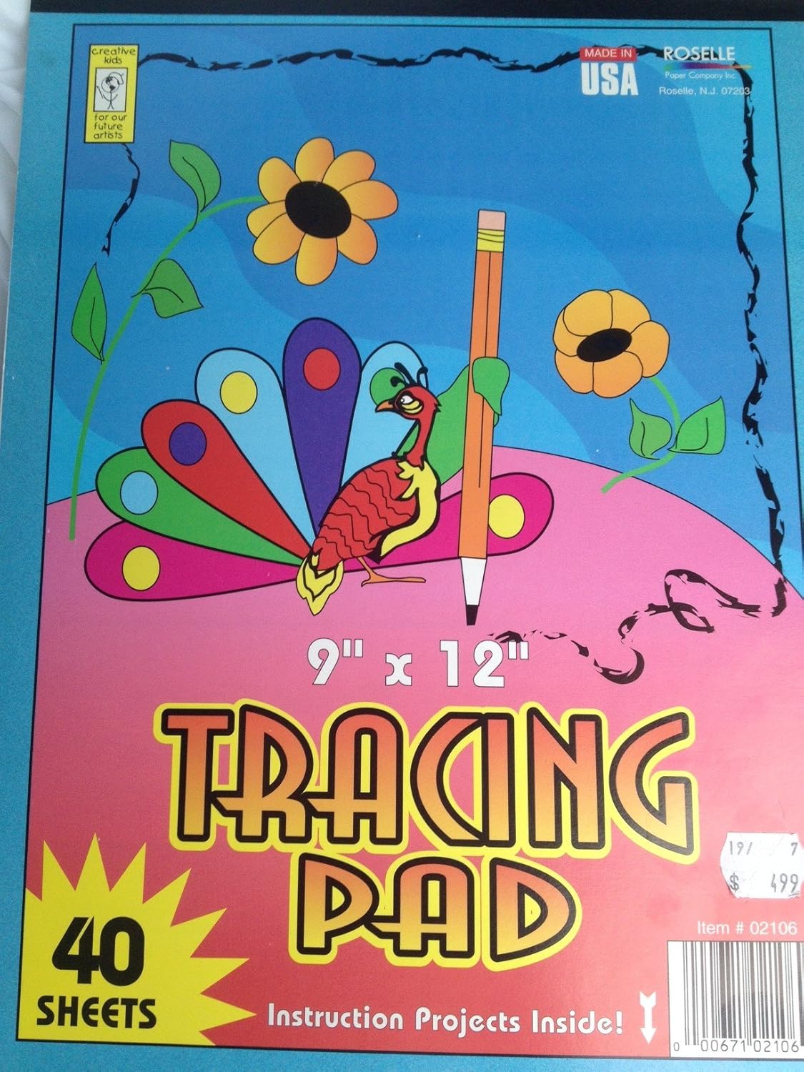 Amazon.com: Roselle 9"X12" Tracing Paper 40 sheets