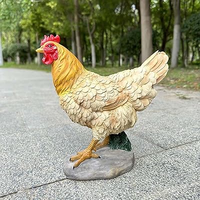 Design Toscano Henrietta Hen Statue, Multicolored : Amazon.ca: Patio ...