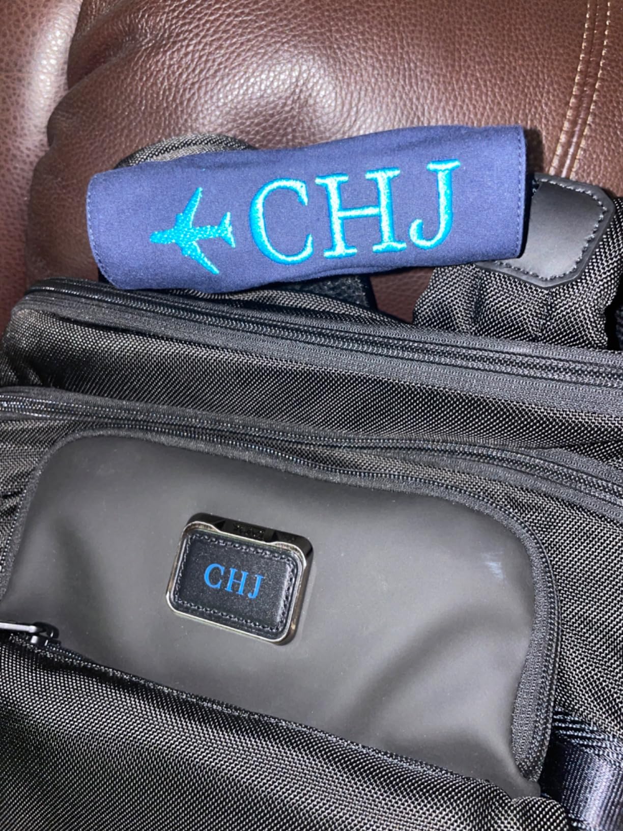 Amazon.com: Personalized Luggage Handle Wrap Finder | Custom ...