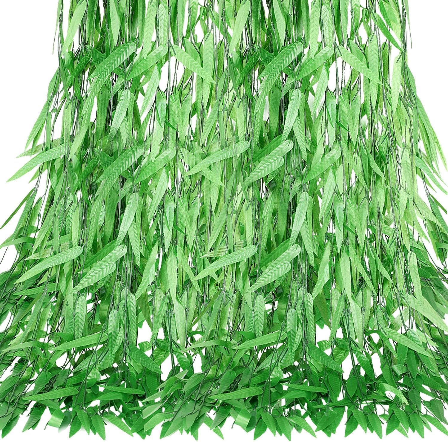 Amazon.com: GRONTLIV 50pcs 300 ft Artificial Willow Vines, Faux Vine ...