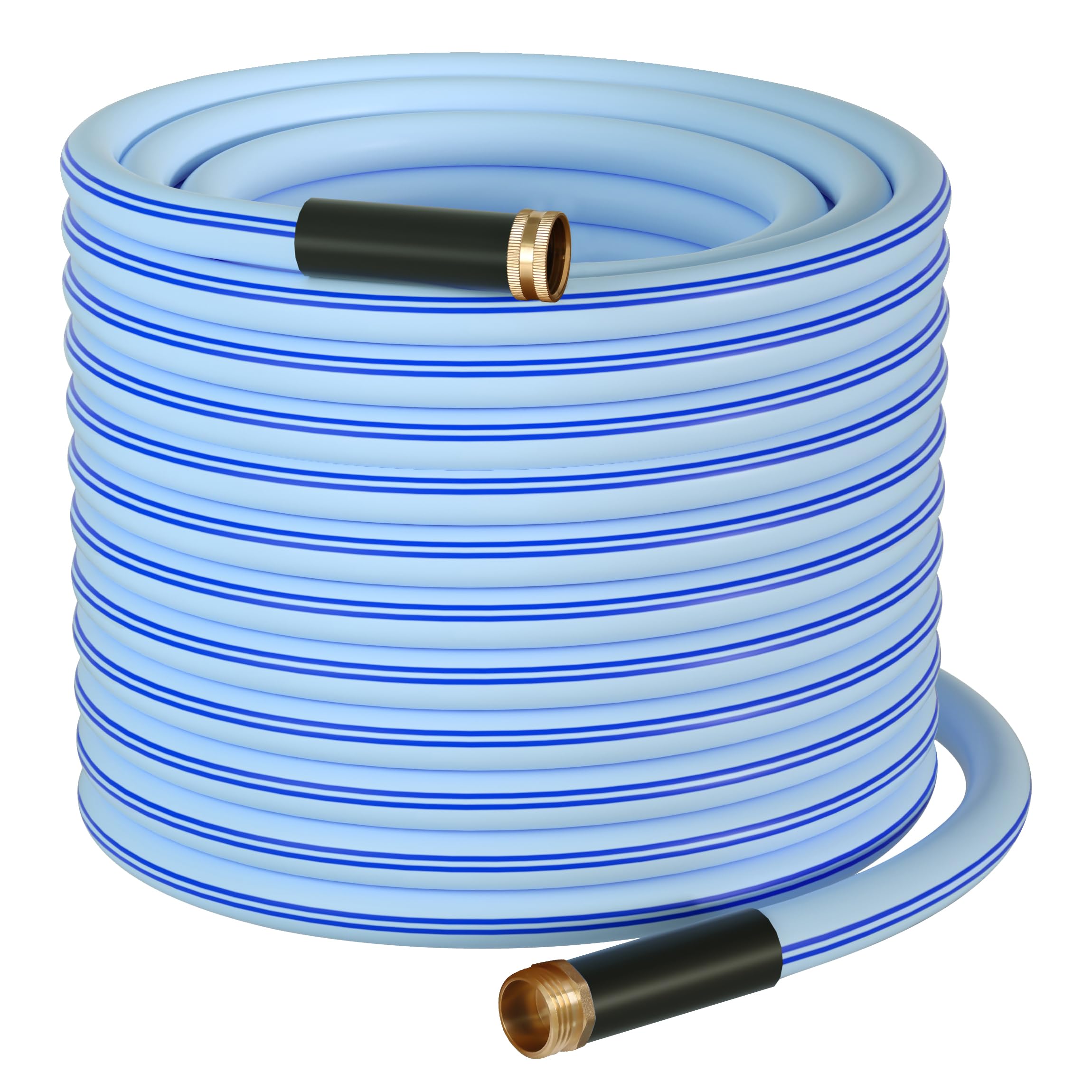Amazon.com : Atlantic Heavy Duty Garden Hose 5/8 Inch x 200 ft Blue ...