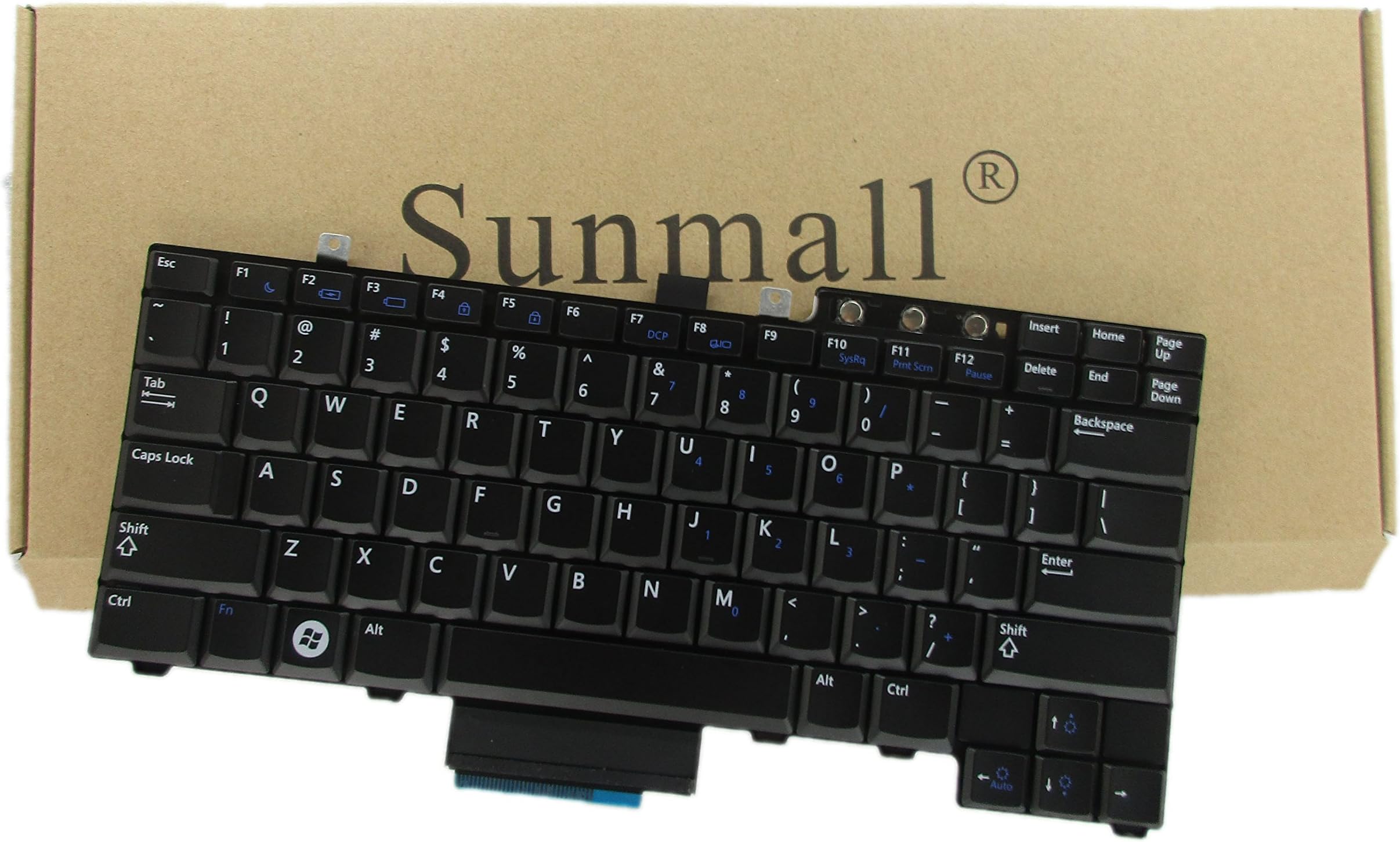 Amazon.com: SUNMALL Replacement Keyboard Compatible with Dell Latitude ...